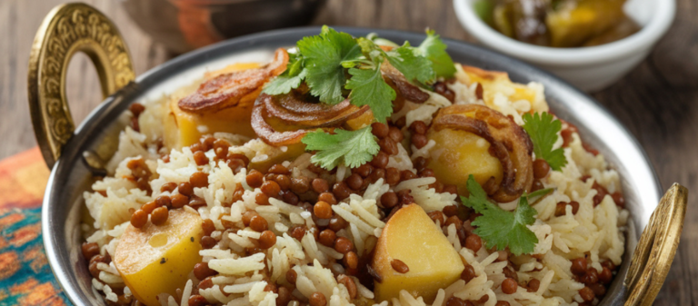 Authentic and Easy Masoor Pulao Recipe | Khoja Recipes